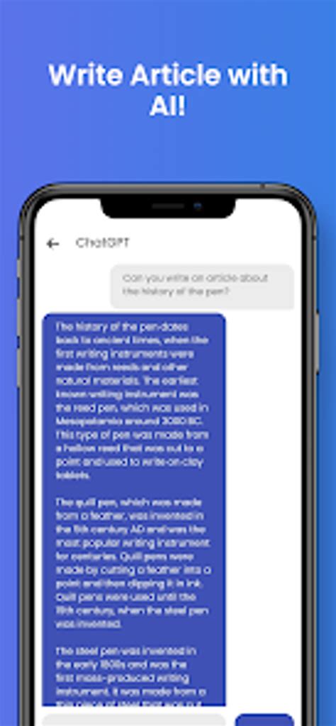 chatgpt chat with gpt ai для android — Скачать