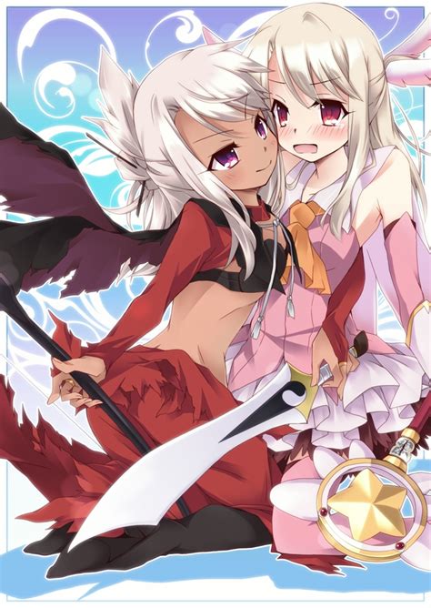 Illyasviel Von Einzbern Chloe Von Einzbern Prisma Illya Magical Ruby