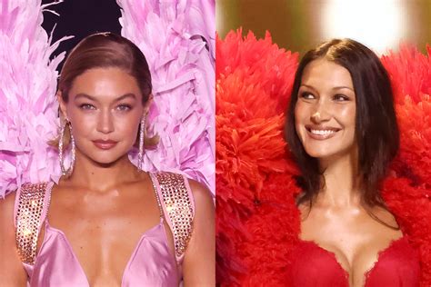 See Gigi Bella Hadid Walk The Victoria S Secret Fashion Show