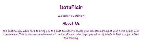Html And Css Styles Dataflair