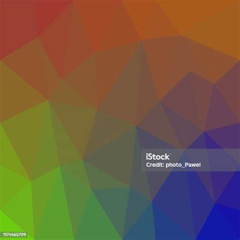 추상 다색 배경입니다 벡터 다각형 디자인 일러스트 그래픽 0명에 대한 스톡 벡터 아트 및 기타 이미지 0명 디자인 모던 양식 Istock