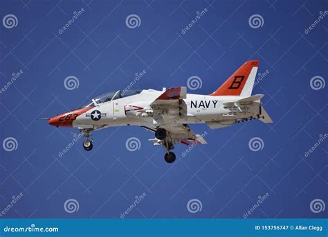 Usn T 45c Goshawk Landing At Naf El Centro In 1016 Stock Image Image