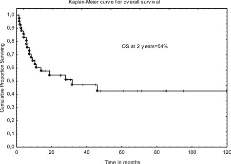 Overall Survival For Flt3 Mutated Aml Patients Download Scientific Diagram