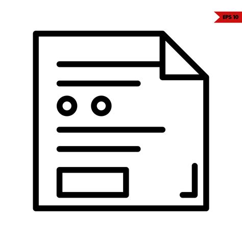File Line Icon 25558035 Vector Art At Vecteezy