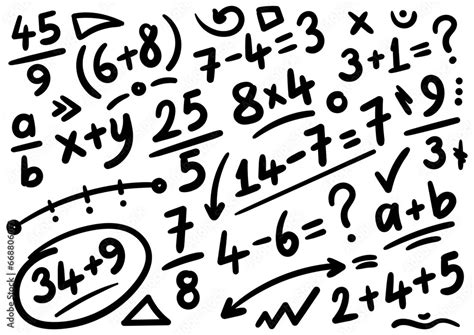 Math Symbols Background Math Symbols Background For Business