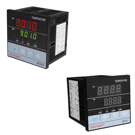 Remote Temperature Monitor Mc901 Digital Waterproof Pid K Type Pt100 Sensor Input Relay Ssr