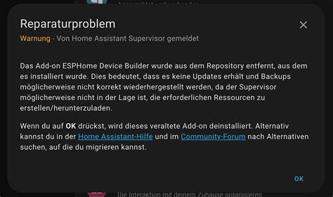 The Add On Esphome Device Builder Was Removed From Add On Store Why Esphome Home Assistant