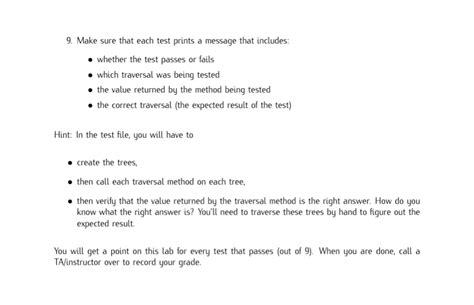 2 Complete The Linkedbinary Tree Implementation 6