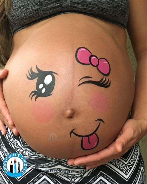 15 Adorable Pregnant Belly Painting Ideas For Excited Moms To Be Artofit