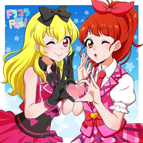 Hoshimiya Ichigo And Harune Aira Aikatsu And More Drawn By Haruki Aikatsudd Danbooru