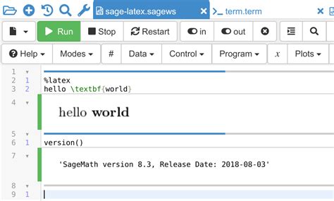 Latex Mode In Sagews Is Broken · Issue 3302 · Sagemathinccocalc · Github