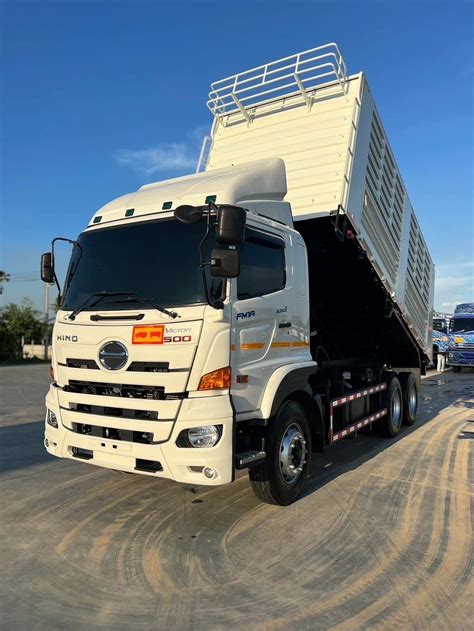 ตลาดซื้อขาย รถบรรทุก 10ล้อ สิบล้อ สองเพลา ดั้มพ์ Hino ฮีโน่ Fm สุโขทัย มือสอง