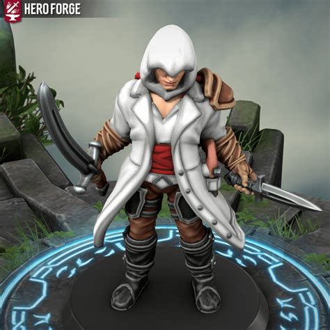 Assassin With A Look Based On Assassins Creed Rheroforge