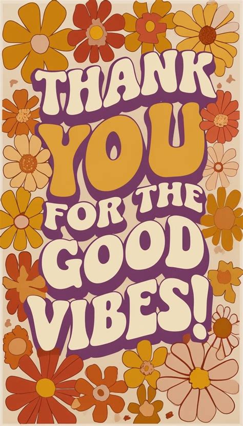 Cheerful Good Vibes Retro Graphic Design Poster Playground