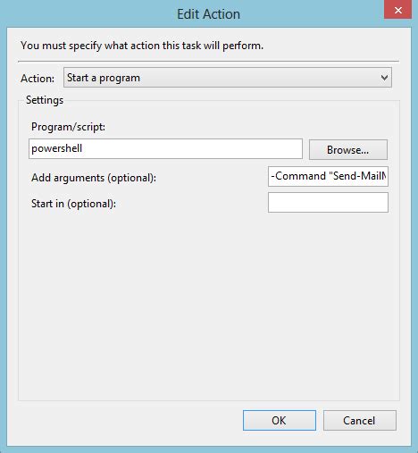 how to use powershell to detect logins and alert through email
