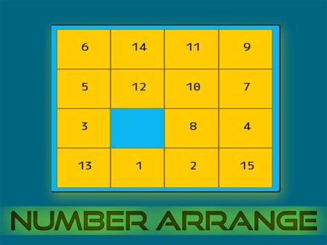 Number Arrange Game Play Online At Games