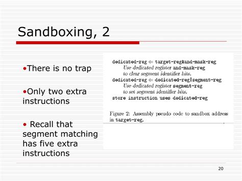 Ppt Efficient Software Based Fault Isolation Powerpoint