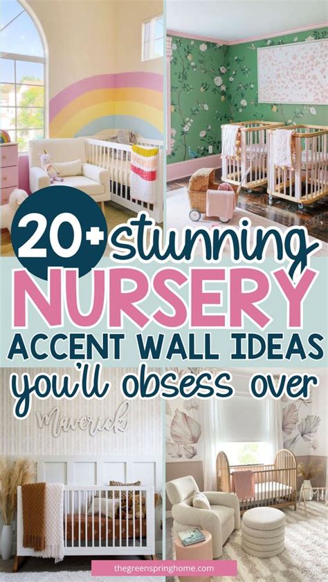 21 Nursery Accent Wall Ideas Youll Love The Greenspring Home