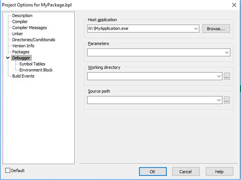 Debugging How To Debug A Delphi Dynamic Package Stack Overflow