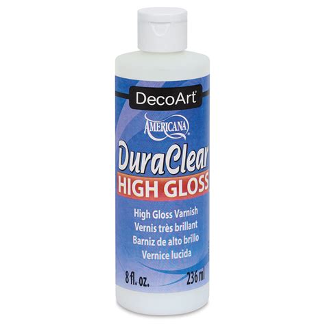Decoart Americana Duraclear Varnish High Gloss 8 Oz Blick Art Materials