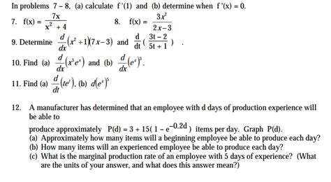 Solved Calculate F And B Determine When F X Chegg Com
