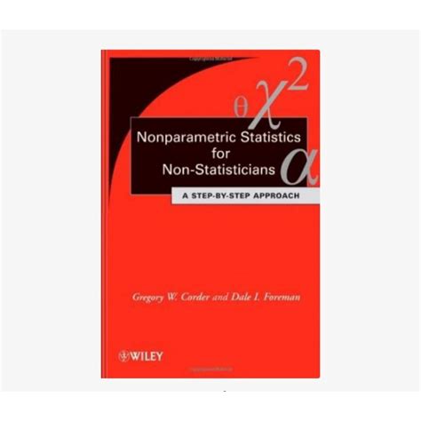 Jual Nonparametric Statistics For Non Statisticians A Step By Step Approach Gregory W Corder