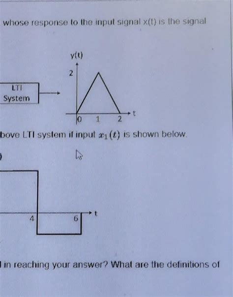 Solved System Properties Consider An Lti System Whose