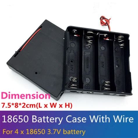 Jual X Holder Battery Dudukan Baterai Case Box Kotak Batre Kabel Shopee Indonesia