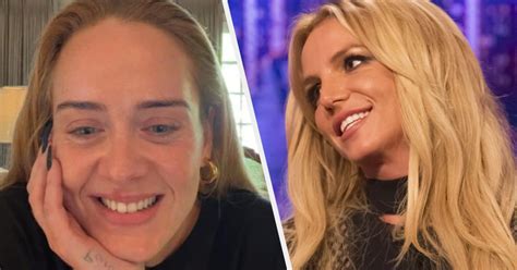 Adele Shows The Love For Britney Spears During Impromptu Instagram Live
