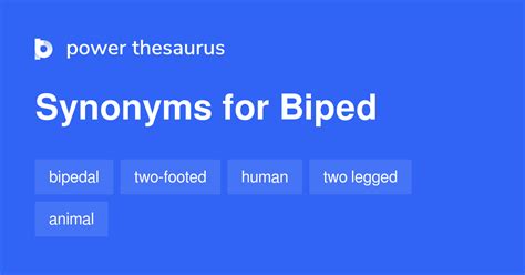 Biped Synonyms 141 Similar Words And Phrases