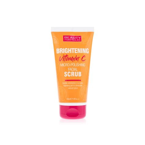 Beauty Formulas Brightening Vitamin C Micro Polishing Facial Scrub