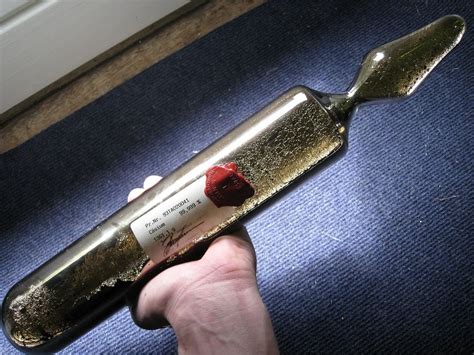 13kg Of Cesium 133 Sealed In A Glass Container Ampoule Woahdude