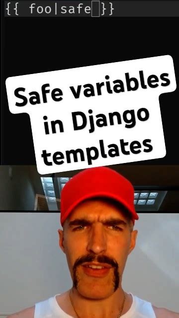 Safe Variables In Django Template Python Youtube