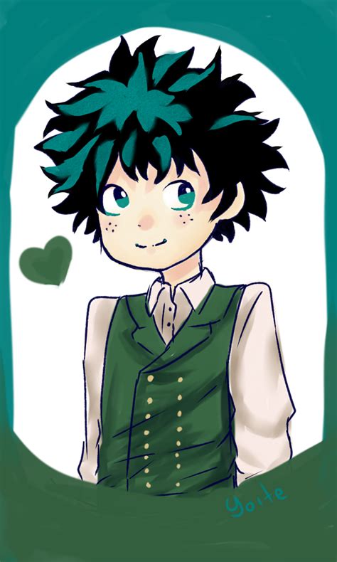 Deku Chibi By Miyukiyoite On Deviantart