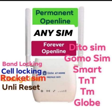 OPENLINE Globe At Home Prepaid Wifi Full Admin Acess Lazada PH