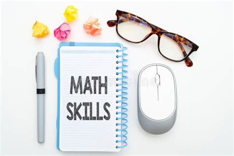 Inspiration Showing Sign Math Skills Business Idea Starting To Learn