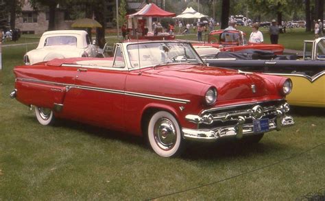 1954 Ford Crestline V 8 Sunliner Convertible Ford Classic Cars