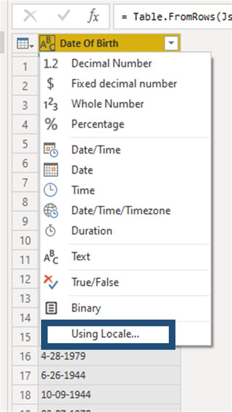Errors In Date Column And Methods To Remedy Them In Power Bi