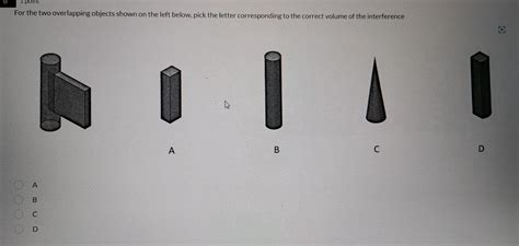 Solved For The Two Overlapping Objects Shown On The Left