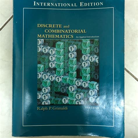 Discrete And Combinatorial Mathematics 離散數學 原文書 蝦皮購物