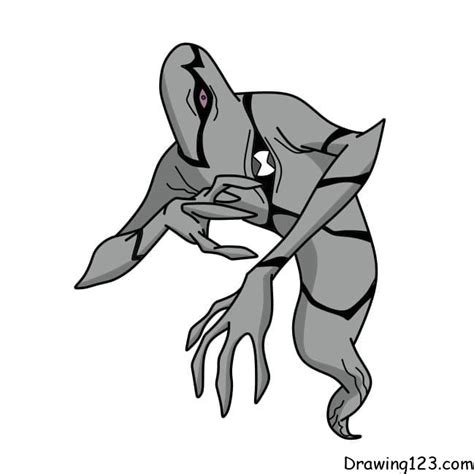 Semoga Tutorial Menggambar Ghost Freak Sederhana Ben 10 Akan Membantu