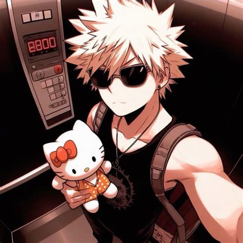 Pin By D M On Mha Bakugo Katsuki Fanart Cute Cartoon Profile Pics