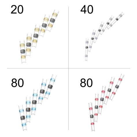 Kit De Conectores De Alambre De Sellado De Soldadu Grandado