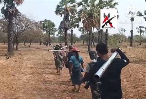 ယင်းမာပင်မြို့နယ်၊ ဘန့်ဘွေး ပျူစောထီးကျေးရွာရှိ စစ်တပ်ကို တော်လှန်ရေးအဖွဲ့များ ပူးပေါင်းတိုက