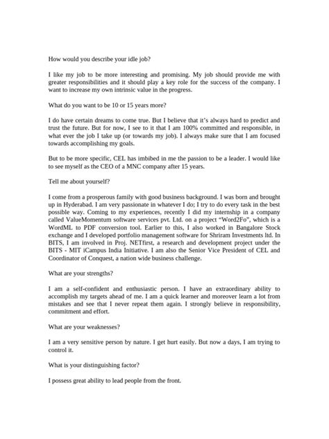 interview pdf psychology cognition