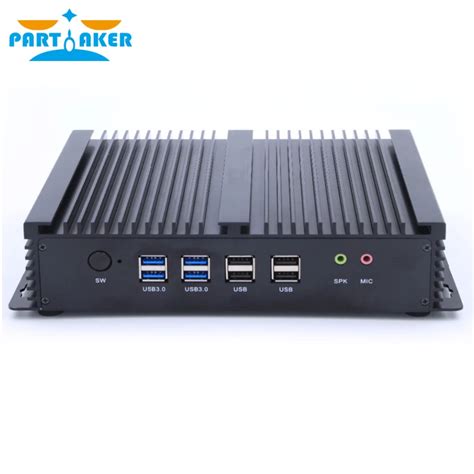Fanless Barebone Mini PC Core I U I U I U Windows Rugged ITX Case Industrial
