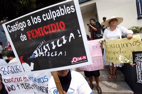 En Honduras Una Mujer Es Asesinada Cada 18 Horas Y El 90 De Los Casos