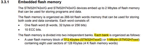 Download Elf To Stm32h743 Failed When Code Over 51 Stmicroelectronics Community