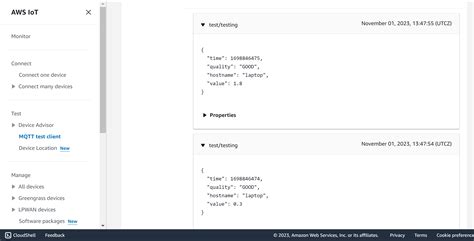 Problem To Push Data From Iot Core To Timestream Aws Repost