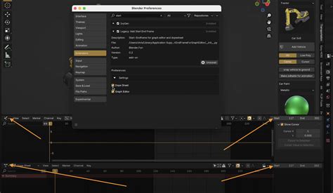 Start And Endframe For Dope Sheet And Graph Editor Released Scripts And Themes Blender